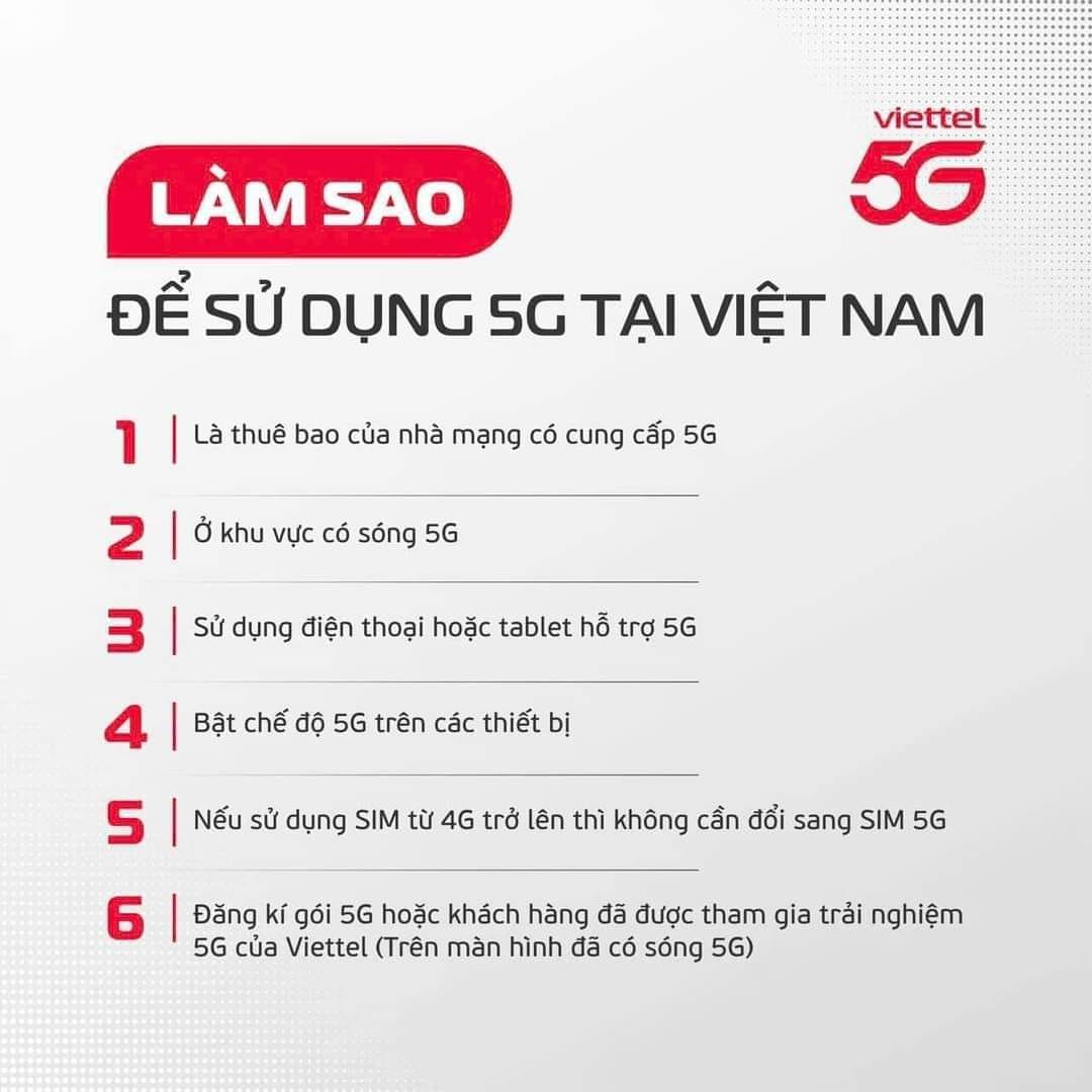 5G Viettel – Đăng Ký Gói Cước Mạng 5G Cho Di Động 2025